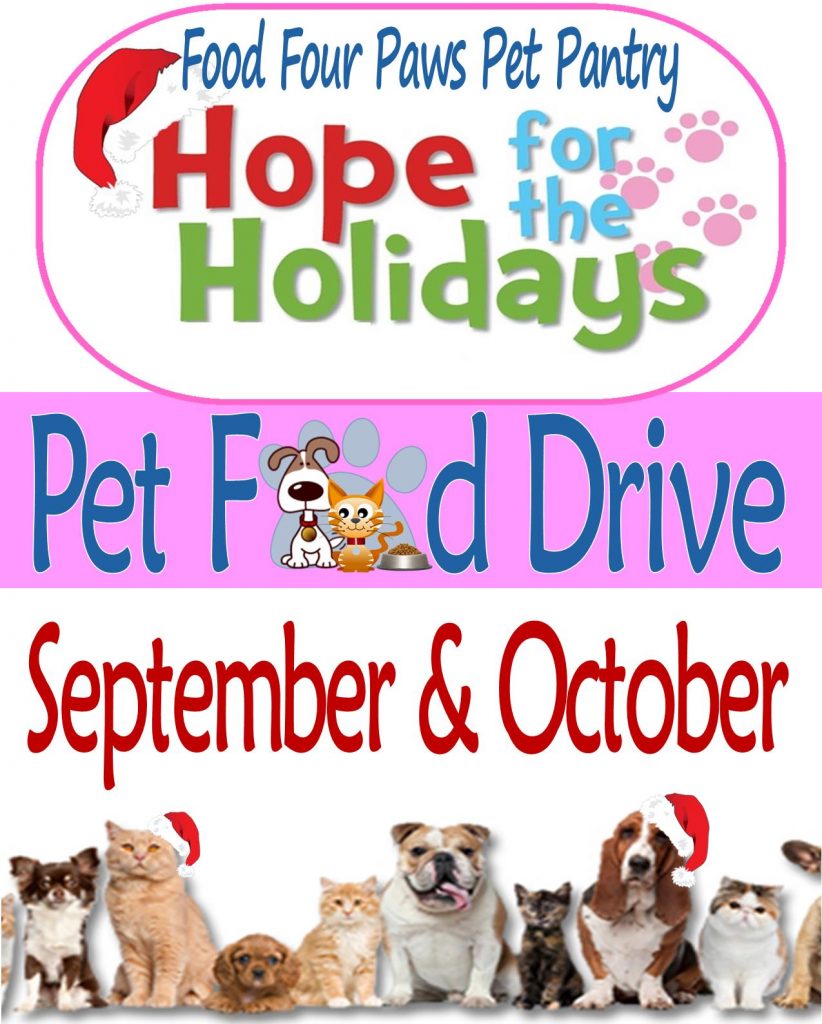 Hope For The Holidays Pet Food Drive